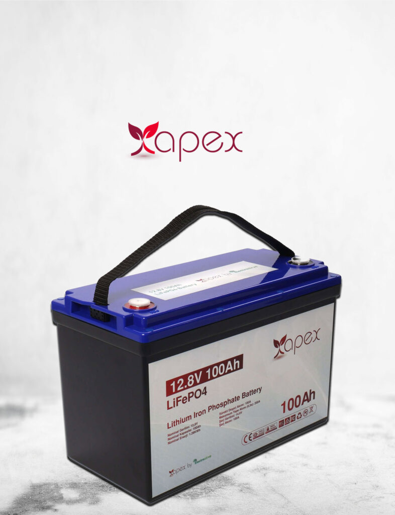 100 Amper Lityum Akü Apex 12.8V Lifepo4 - Hemen Sipariş Ver